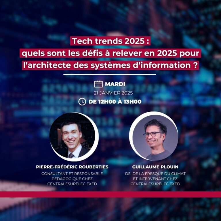 Webinar - Tech trends 2025 : quels sont les défis à relever en 2025 ...